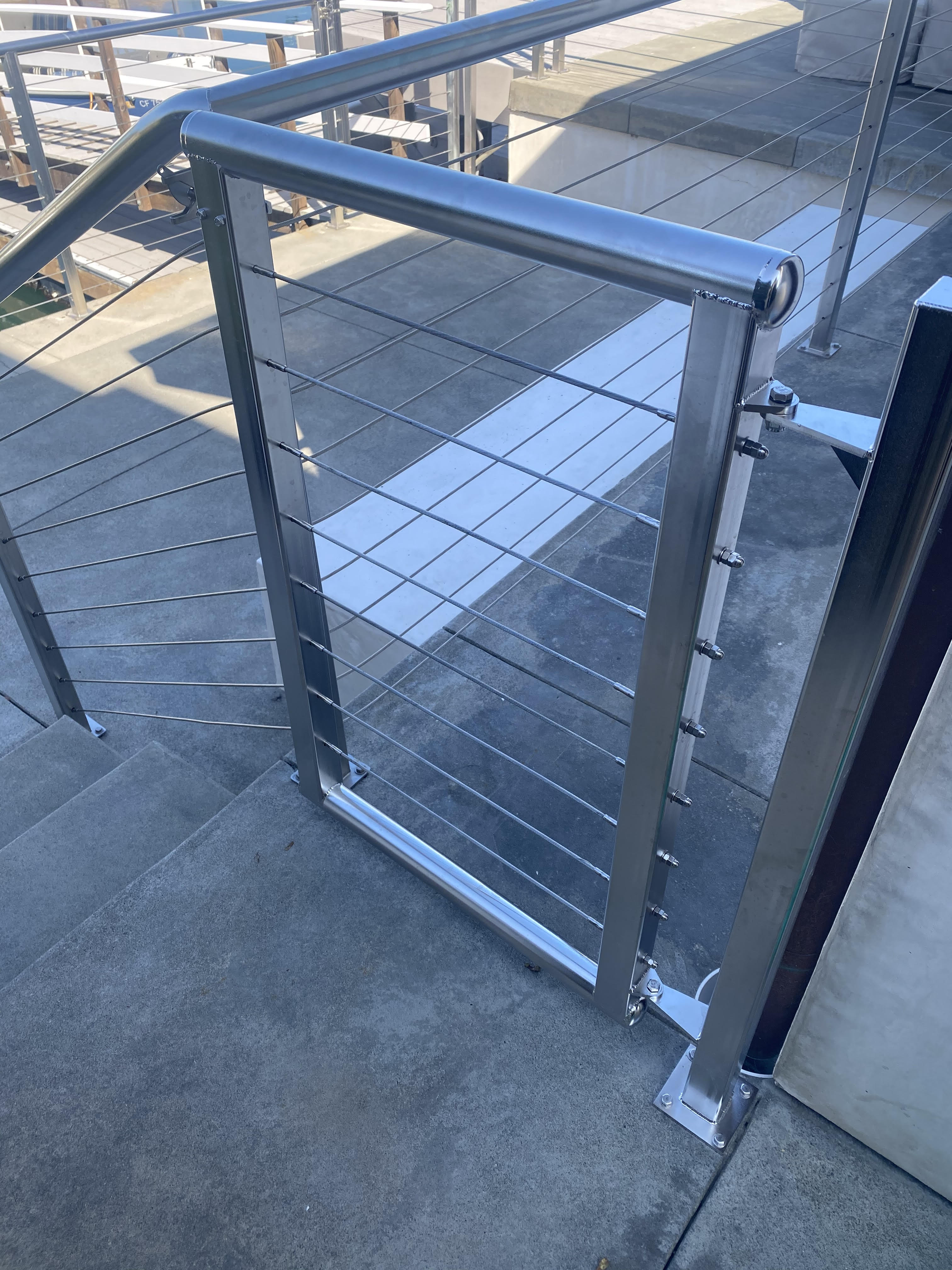 Stainless Steel Dock Gate – Swift Slip Docks